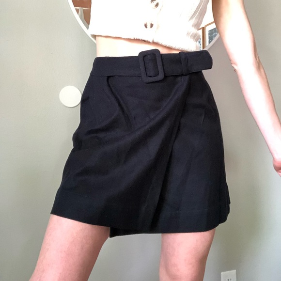 Banana Republic | Skirts | Vintage Wool Banana Republic Belted Wrap ...
